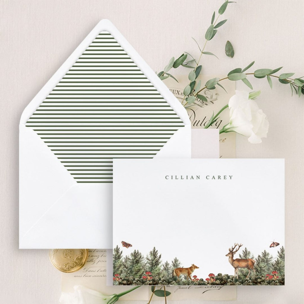 Personalised Childrens notelets and thank you cards.